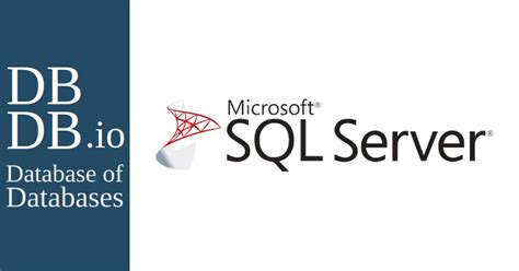 Database Of Databases Microsoft Sql Server