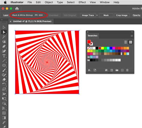 Re Bitmap In Illustrator Not Working Adobe Community 14622180