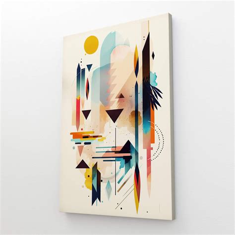 Tableau Abstrait Vertical Design Tableaudecomoderne®