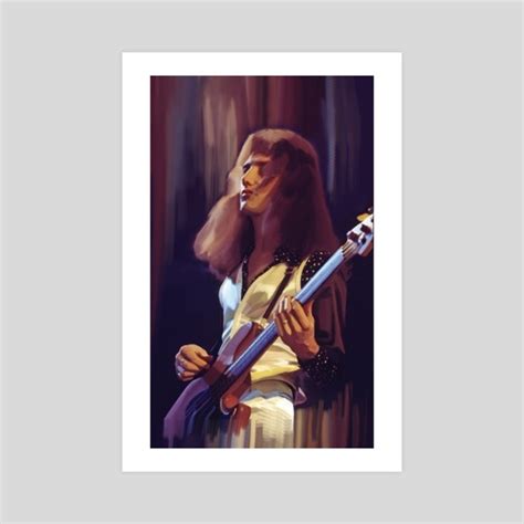 John Deacon An Art Print By Liza Loo Inprnt