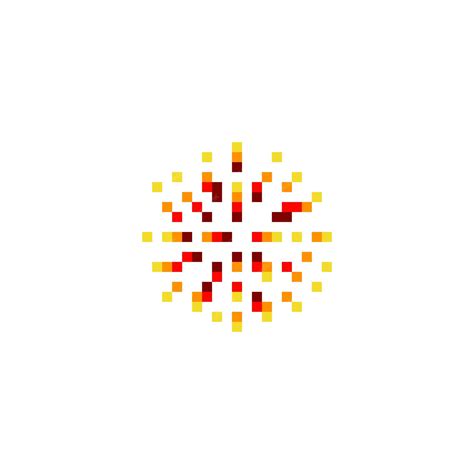 Premium Vector Firecracker Burst 8bit Pixel Art Firework Explode