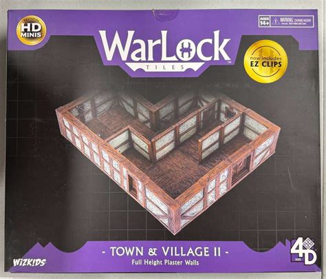 Warlock Tiles 16515 Town And Village Ii Full Height Plaster Walls