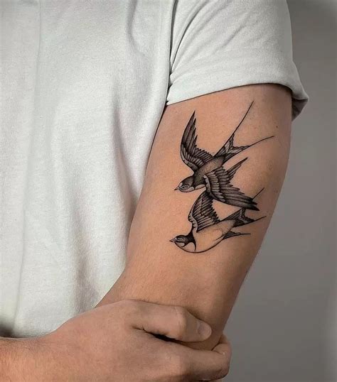 Pin By Alyssa R On Tattoo Swallow Tattoo Design Tattoos For Guys