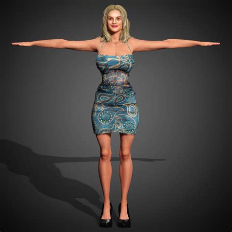 3d Elisabeth Moss Character Turbosquid 2408996