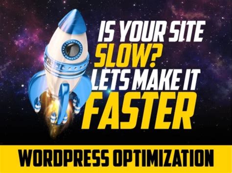 increase wordpress speed optimization for your website upwork