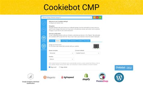Install Cookiebot Cookiebar Cmp And Consent Mode V By Cjp Online Fiverr