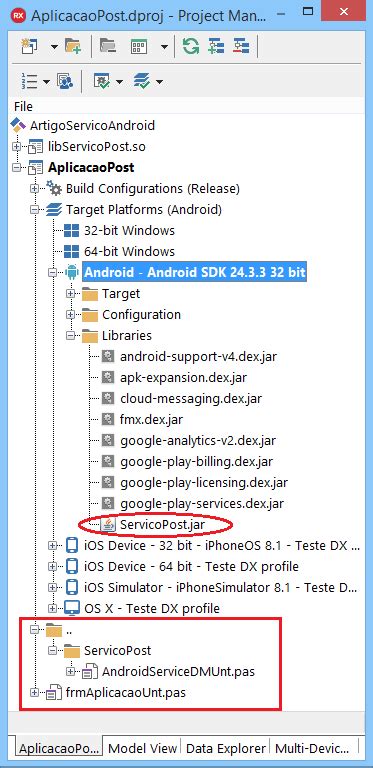 android service com delphi 10 seattle landerson gomes