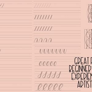 Procreate Stamps Procreate Grid Builder Lettering Grids Lettering Compositions IPad