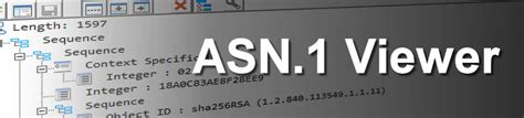 ASN 1 Viewer NetTools
