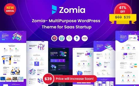 Mahbubul Hasan On Linkedin Zomia Multi Purpose Wordpress Theme For Saas Startup