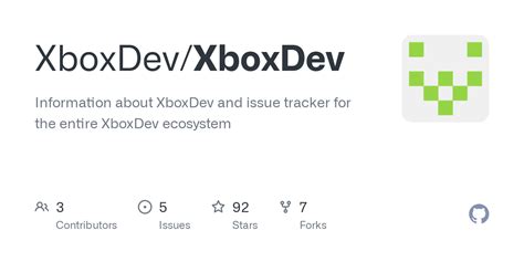 GitHub XboxDev XboxDev Information About XboxDev And Issue Tracker For The Entire XboxDev