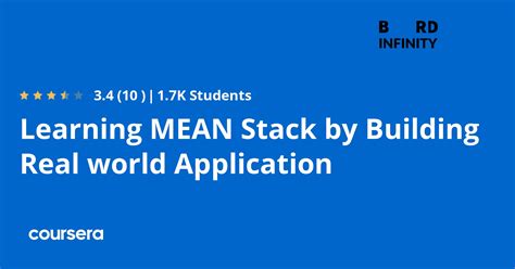 learning mean stack by building real world application specialization