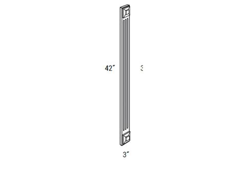 Mx Recessed Fluted Wall Fillers Frugal Cabinets