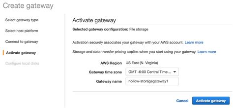 Setup Amazon Storage Gateway The It Hollow