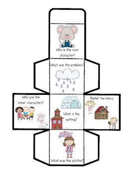 Comprehension Cube For Rockin Readers By Kelly And Kim S Kreations