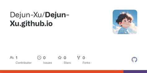 GitHub Dejun Xu Dejun Xu Github Io