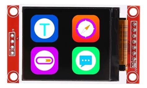 Display Lcd Tft 128x160 1 8 Touchscreen Spi St7735 Arduino