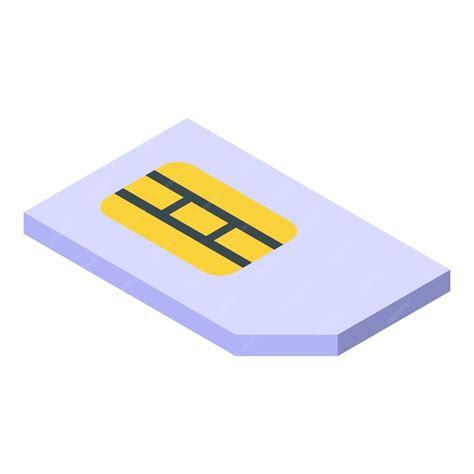Premium Vector Personal Sim Card Icon Isometric Of Personal Sim Card Vector Icon For Web