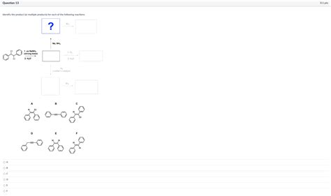 Solved Identify The Product Or Multiple Products For Each Chegg Com