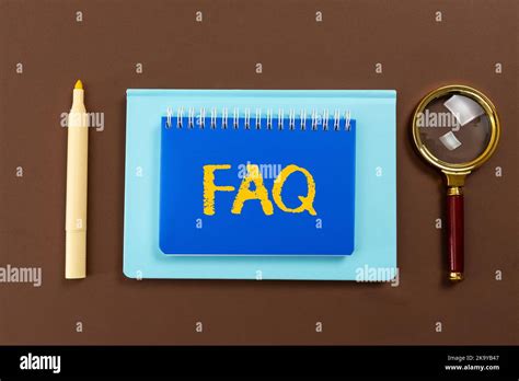 Sign Displaying Faq Business Concept Describes Activities Associated With Banking Leverage Or