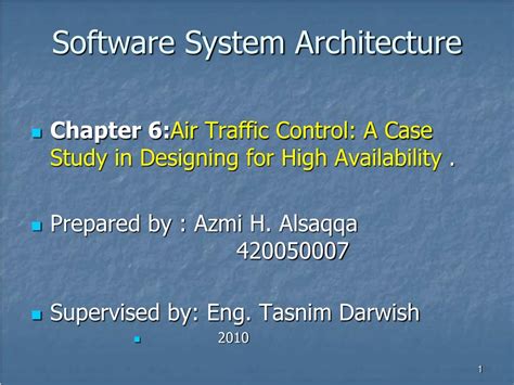PPT Software System Architecture PowerPoint Presentation Free Download ID