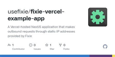 Github Usefixiefixie Vercel Example App A Vercel Hosted Nextjs