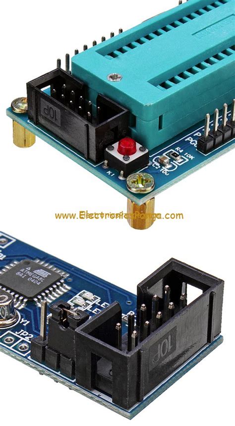 AVR ATMEGA16 Minimum System Development Board ATmega32 USB ISP USBasp