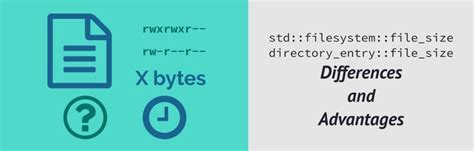 std filesystem file size advantages and differences r programming