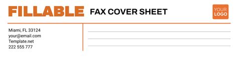Fillable Fax Cover Sheet Header Template Edit Online And Download
