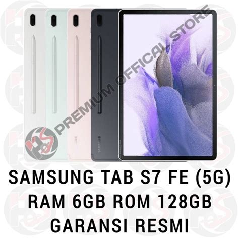 Jual Samsung Galaxy Tab S Fe G Ram Gb Rom Gb Garansi Resmi Shopee Indonesia