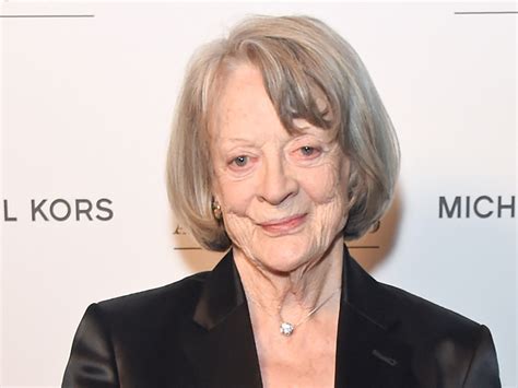 Dame Maggie Smith Does A Super Rare Chic Modeling Campaign