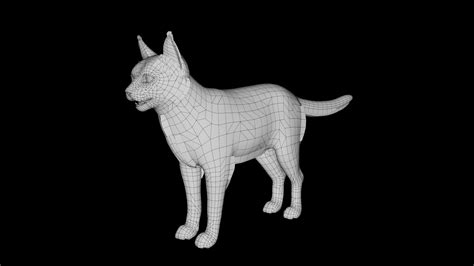 3d Cat Red Tabby Model Turbosquid 2161526