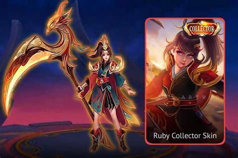 Ruby Collector Skin Mobile Legends Anime New Skin