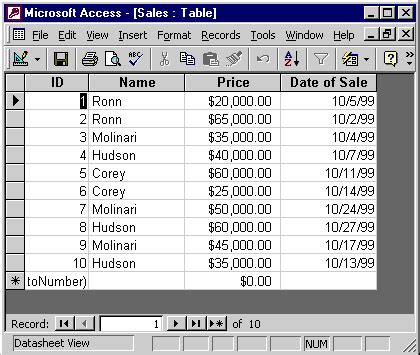 Creating Calculated Fields Add Field To Query