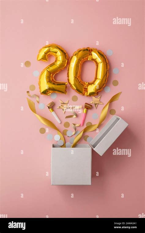 Number 20 Birthday Sweet 20th Birthday Decorations For