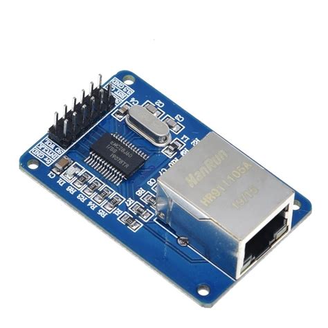 Mini ENC28J60 Ethernet LAN Network Module For Arduino 51 AVR SPI PIC STM32 LPC Ethernet MCU