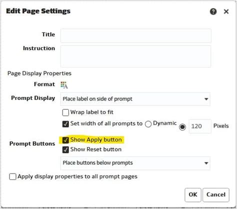 Oracle Analytics Best Practices Use Prompts Before Opening For Faster