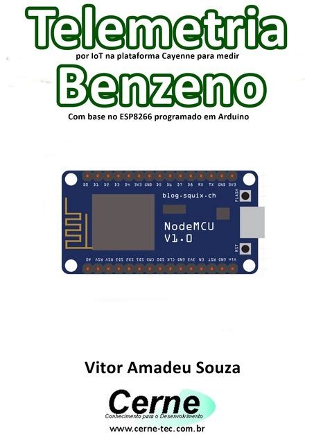 telemetria por iot na plataforma cayenne para medir benzeno com base no