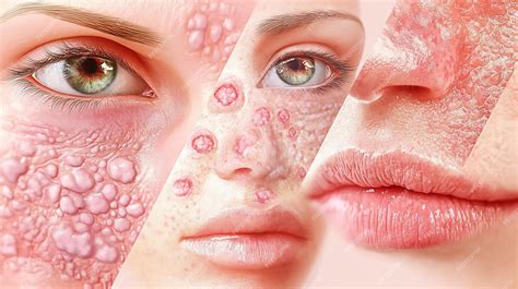 Detailed Skin Texture Analysis Premium Ai Generated Image