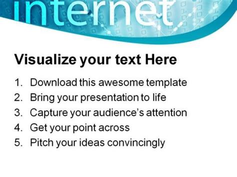 Internet Data Technology PowerPoint Templates And PowerPoint Backgrounds