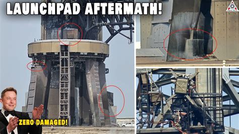 How Spacex Launchpad Aftermath After Starship Launch Attempt 4 Will