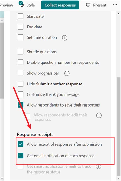 How Do I Get A Notification After Someone Responds To The Ms Forms