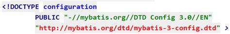 dtd mybatis 3 mapper dtd 报红解决方案 手下留情 博客园
