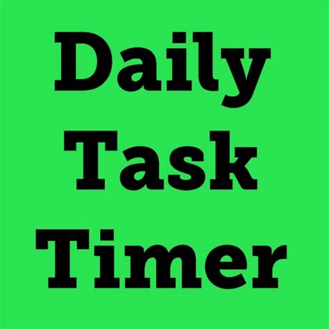 Daily Task Timer By Jordan White