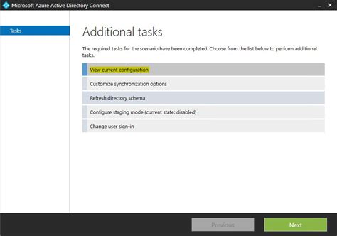 step by step guide to enable password synchronization to azure active