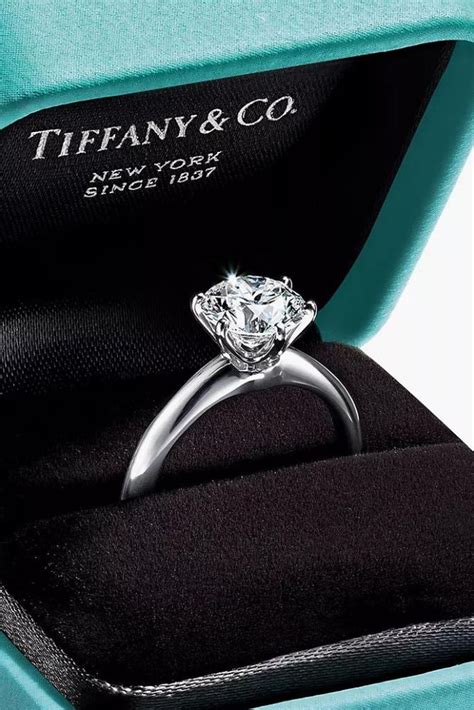 Tiffany Diamond Rings In Box