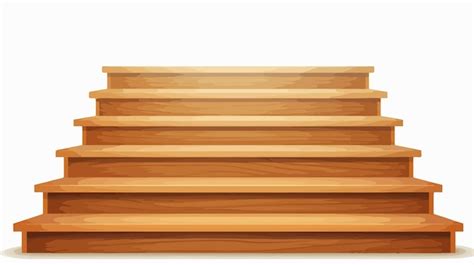 A Wooden Podium With A Wooden Step That Says Step On The Top Premium