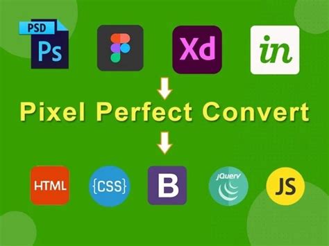 your design psd figma adobe xd to html css bootstrap jquery js