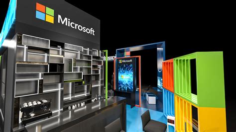 Microsoft Booth Design Behance