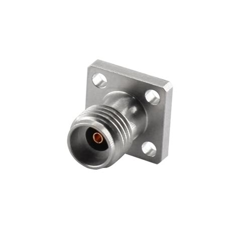 2 92mm Female Rf Coaxial Connector Flange Mount
